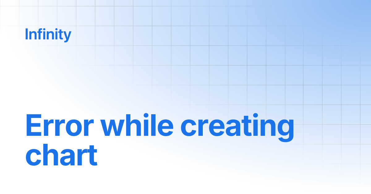 Error While Creating Chart Ai Powered Data Analytics