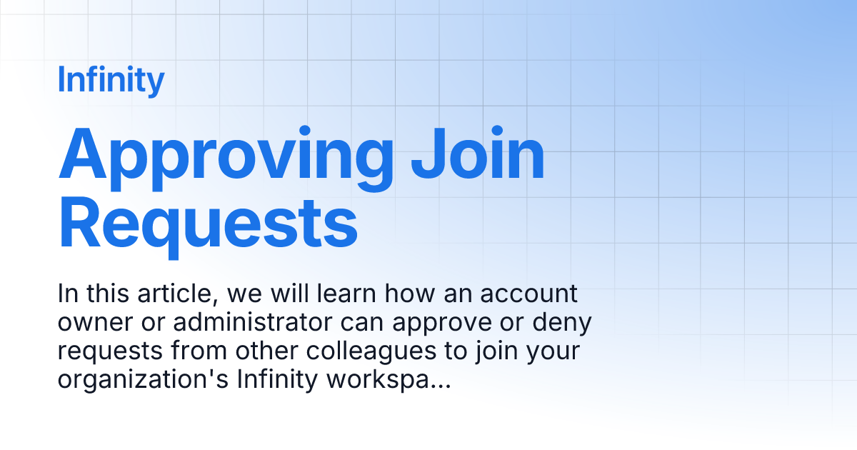 Approving Join Requests | AI Powered Data Analytics