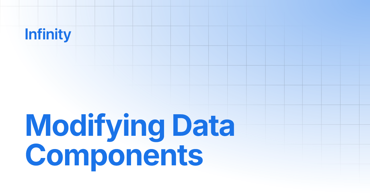 Modifying Data Components | AI Powered Data Analytics