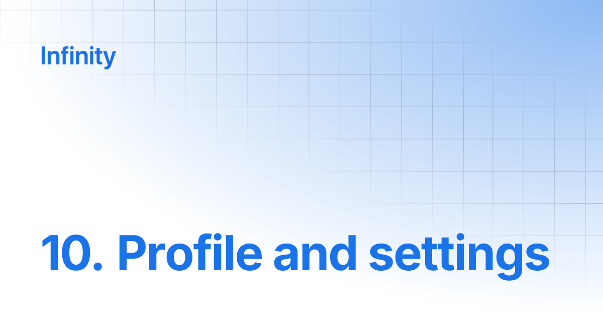 10. Profile and settings | AI Powered Data Analytics